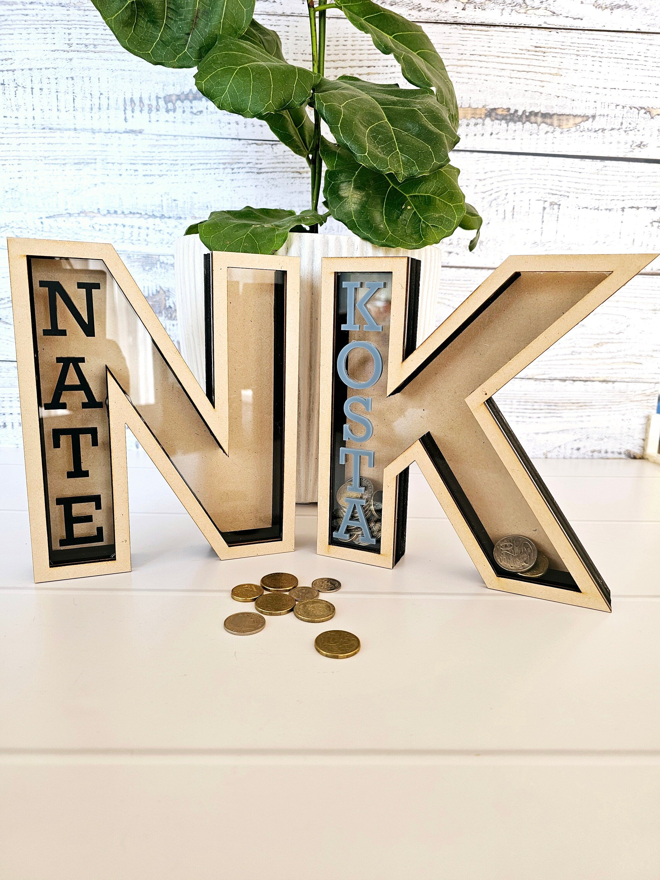 Named Money Boxes – Little Creations by Shannon