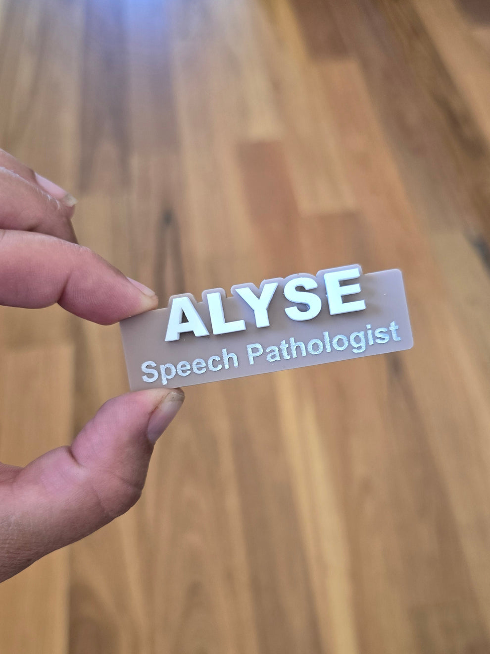 Colored Acrylic Name Tags – Little Creations by Shannon